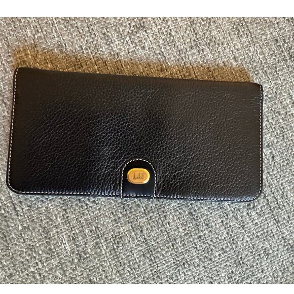 Dunhill | Bags | Vintage Dunhill Leather Travel Wallet 8s90s Made In ...